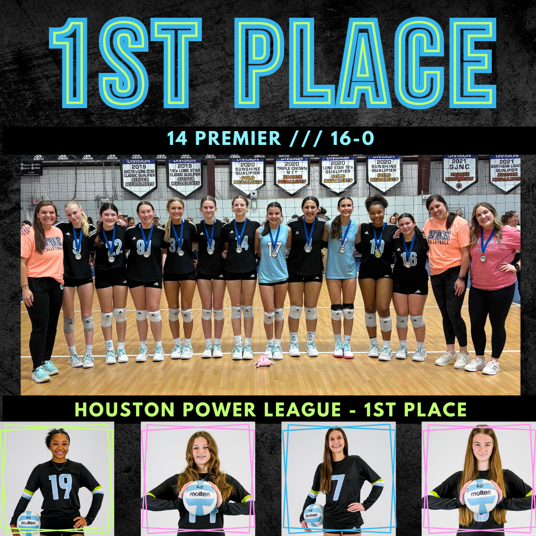 14 Premier Wins 1st HPL /// 16-0 - North Houston Elite Volleyball Club