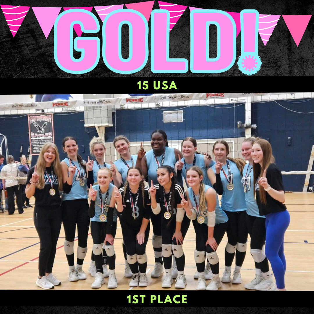 15 USA Wins GOLD! - North Houston Elite Volleyball Club